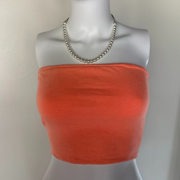 Better Be | Tops | Orange Tube Top | Poshmark